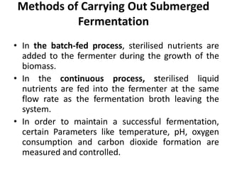 Surface and submerged fermentation | PPT