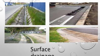 Surface and Subsurface Tile Drainage | PPTX