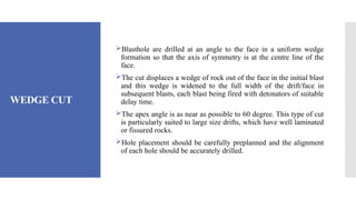 Surface and UG Blast Design. Hjkbcdcbkkjh | PPTX