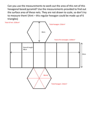 Surface area | PPT | Physics | Science