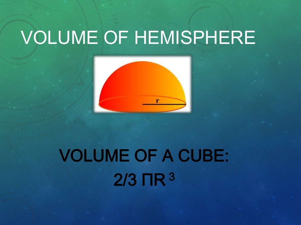 surface area and volume ppt for class 10