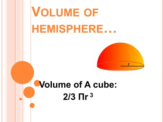 Surface area and volume... | PPT