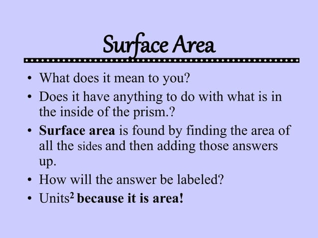 Surface area.ppt