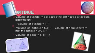 Surface area and volume | PPT