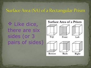 Surface area and volume | PPT