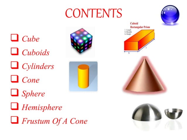 Surface area and volume | PPT
