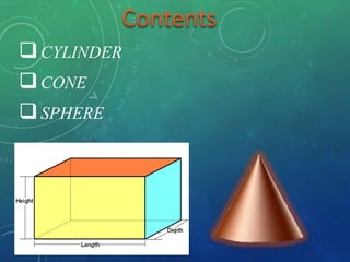 Surface area and volume | PPTX