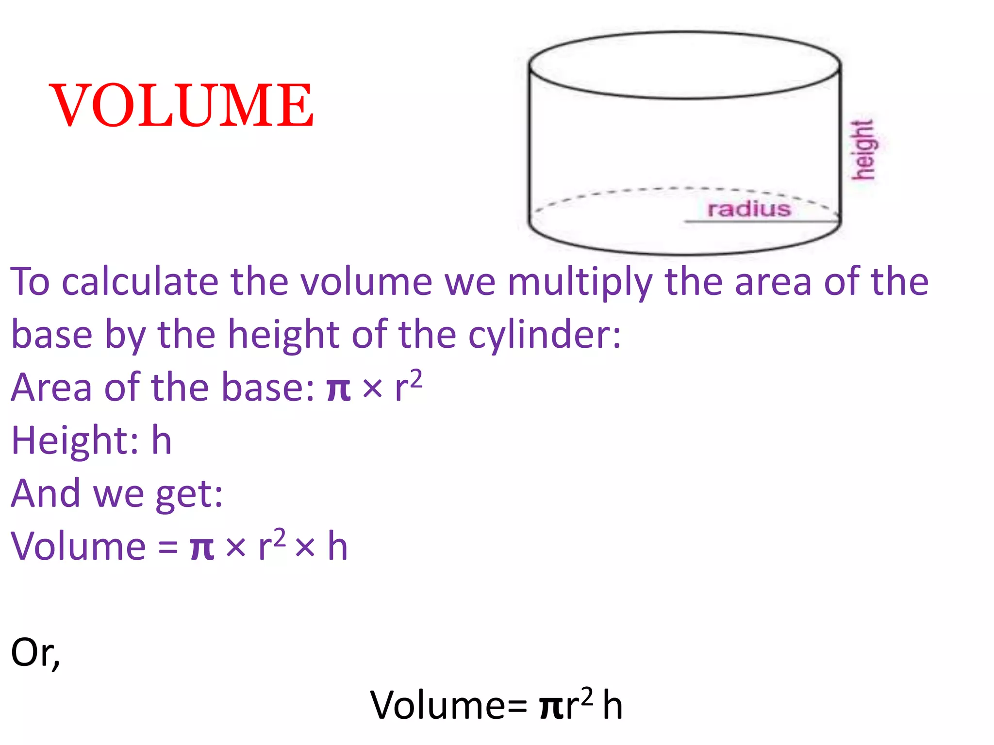 SURFACE AREA AND VOLUME | PPTX
