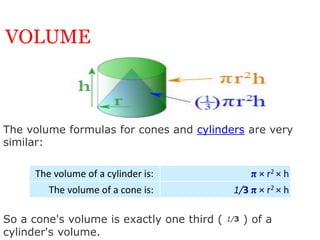 SURFACE AREA AND VOLUME | PPTX