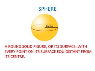 SURFACE AREA AND VOLUME | PPTX