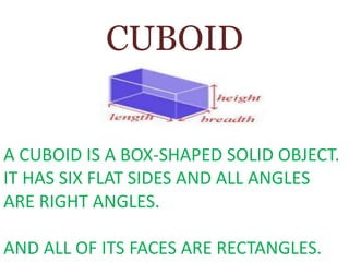 SURFACE AREA AND VOLUME | PPTX