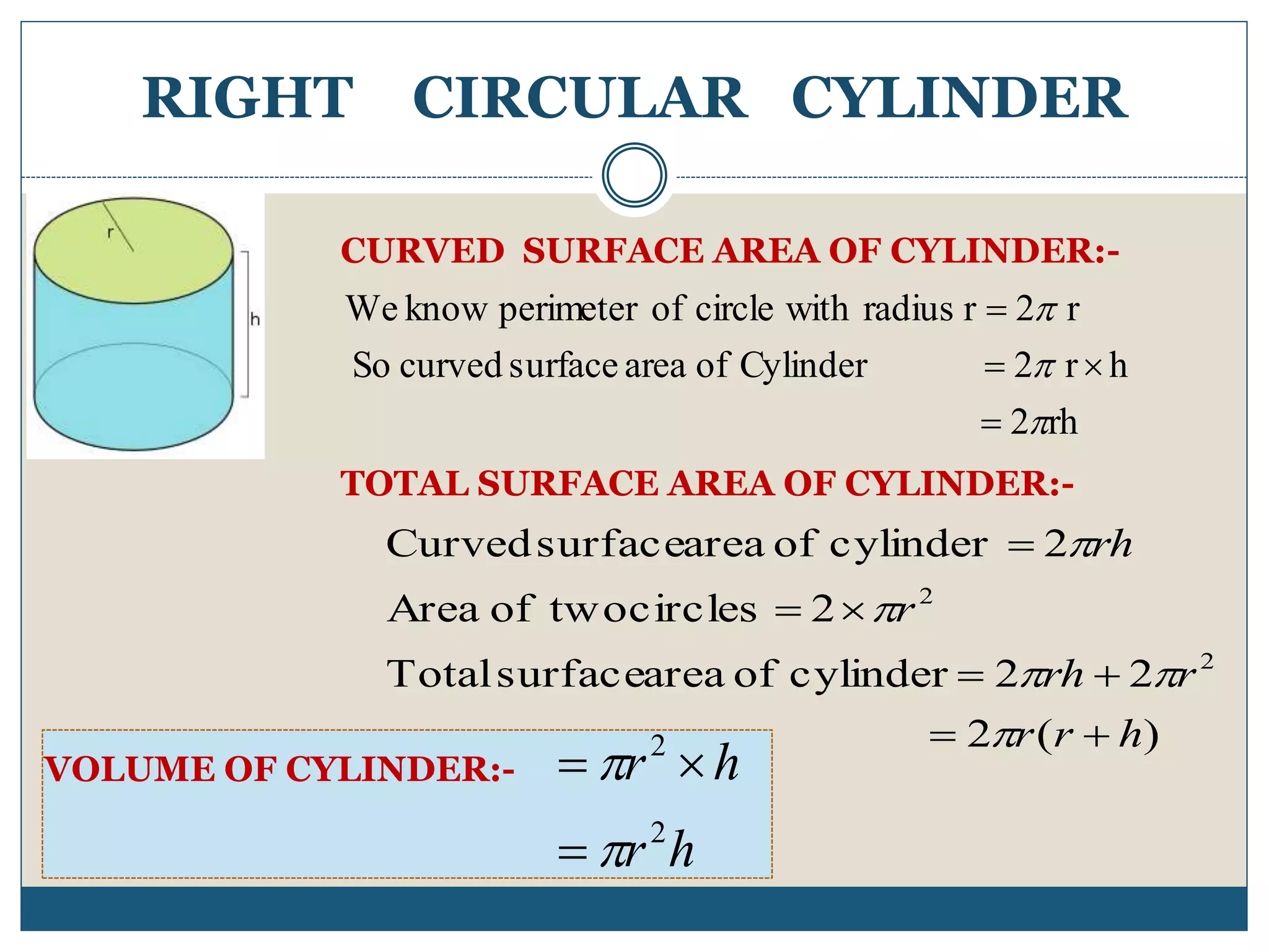 Surface area and volume | PPT