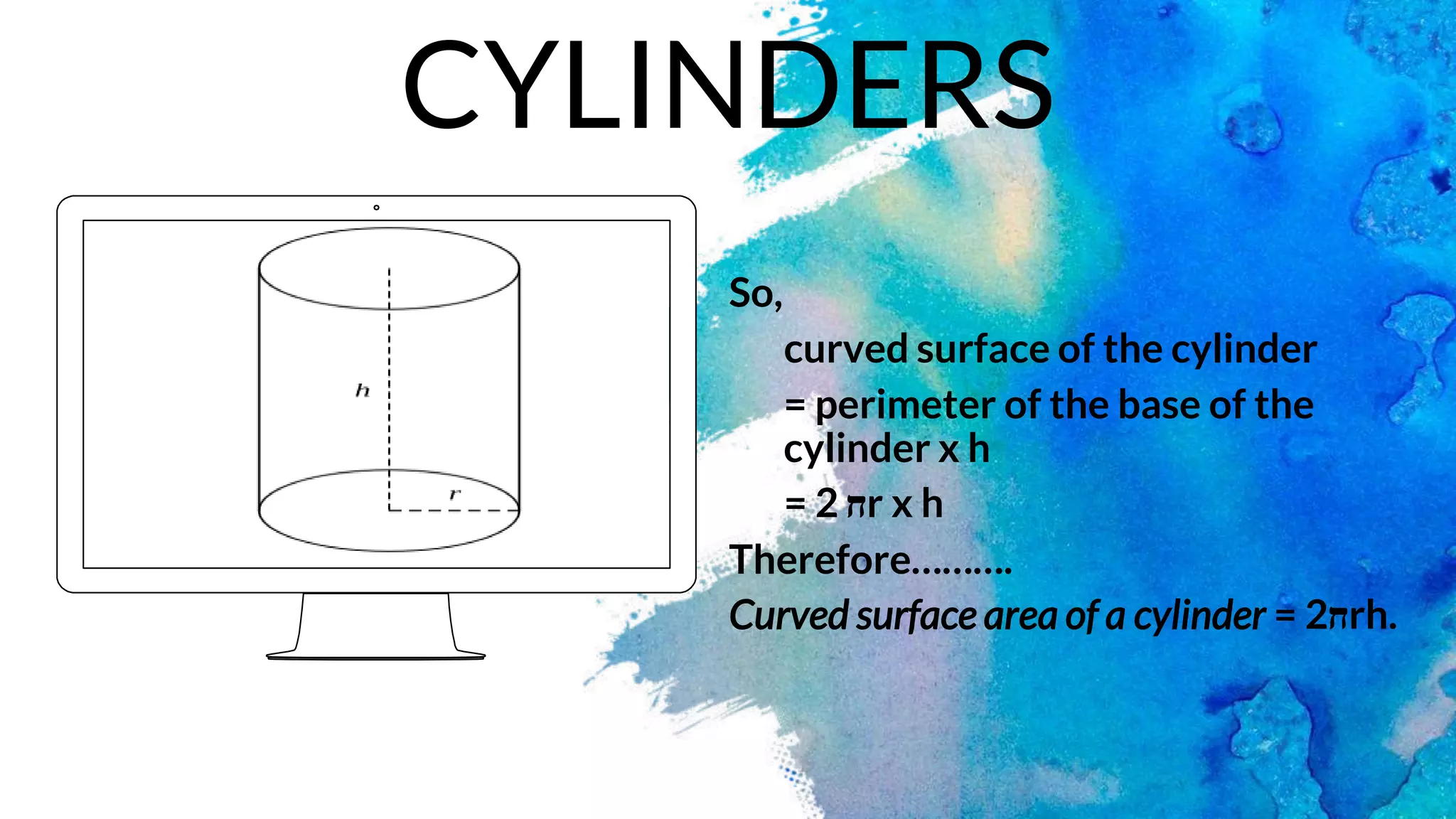 Surface area and volume of cube, cuboid and cylinder | PPTX
