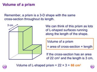 Surface area and volume of cuboids | PPT