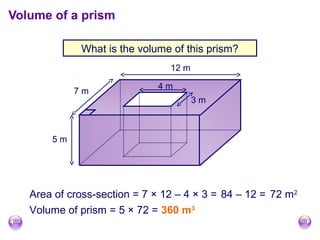 Surface area and volume of cuboids | PPT