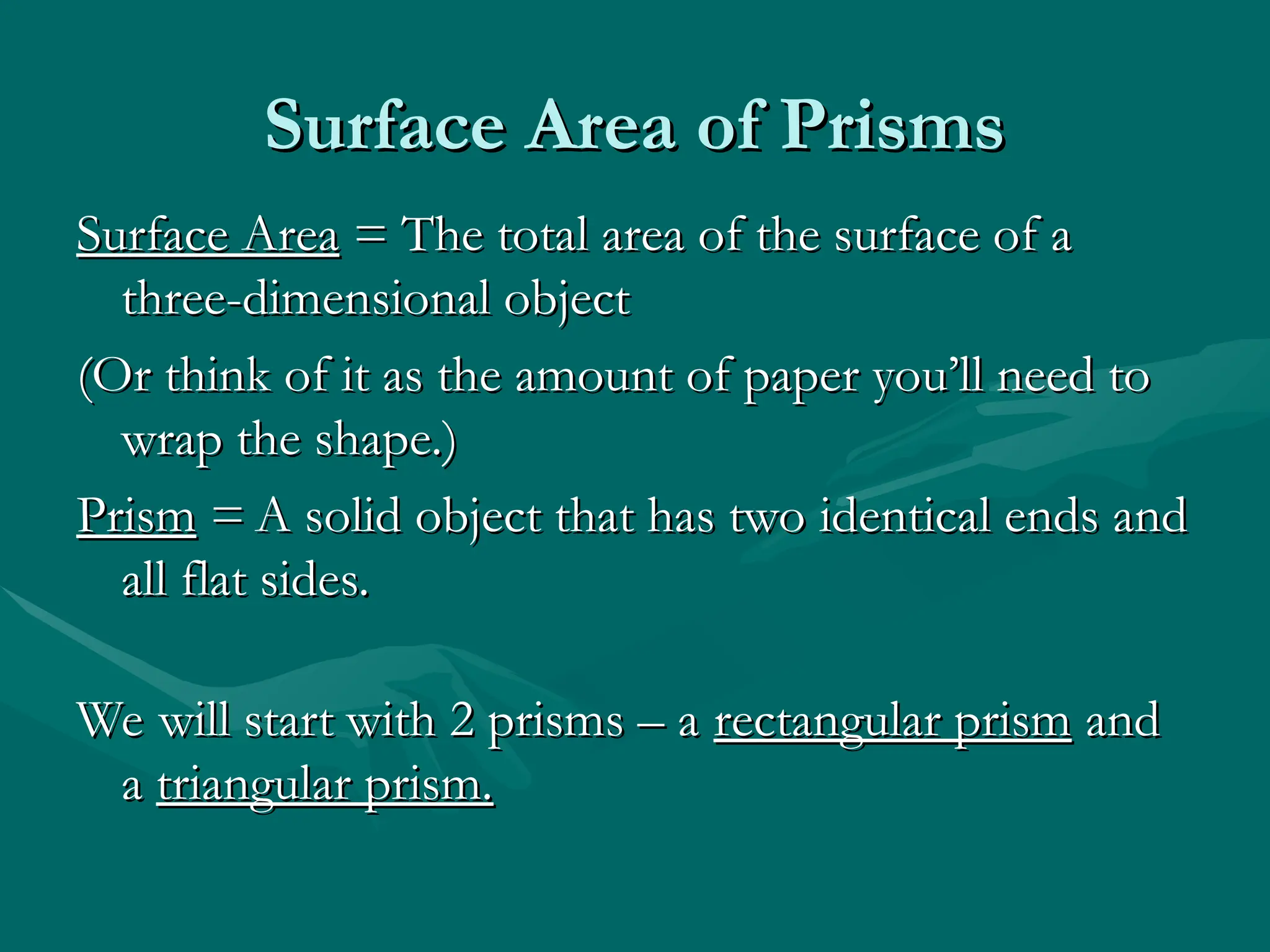 Surface Area and Volume PowerPoint.pptSurface Area and Volume ...