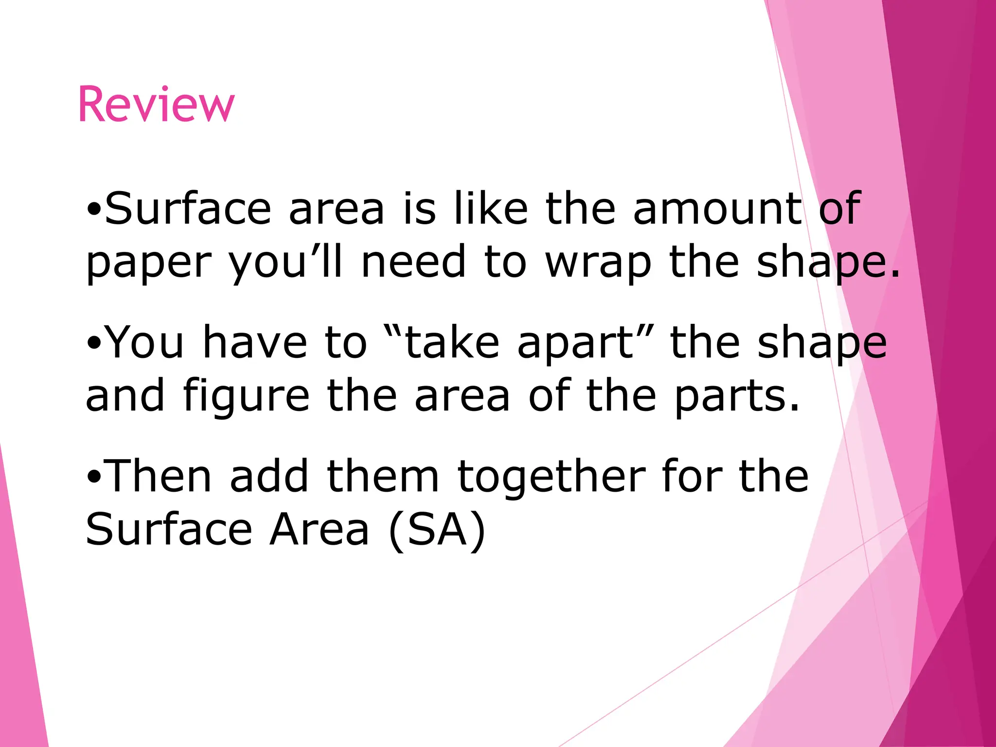 Surface Area and Volume PowerPoint.ppt helping | PPT