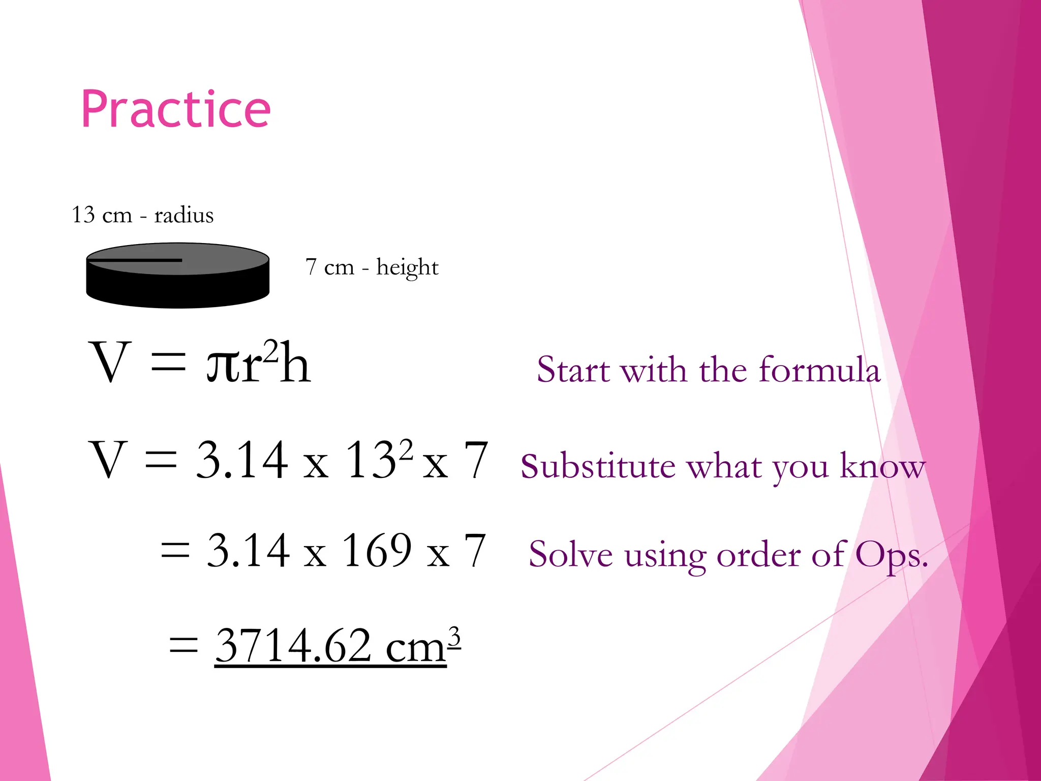 Surface Area and Volume PowerPoint.ppt helping | PPT