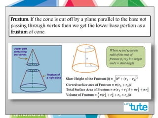 Surface area and volume - Mathematics | PPTX