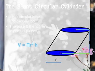 Surface area and volumes for class 10th | PPTX
