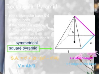 Surface area and volumes for class 10th | PPTX