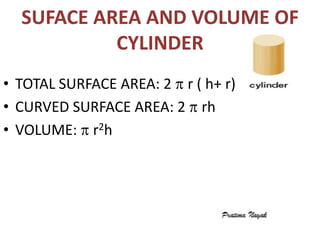 Surface area and volume ssolids | PPT
