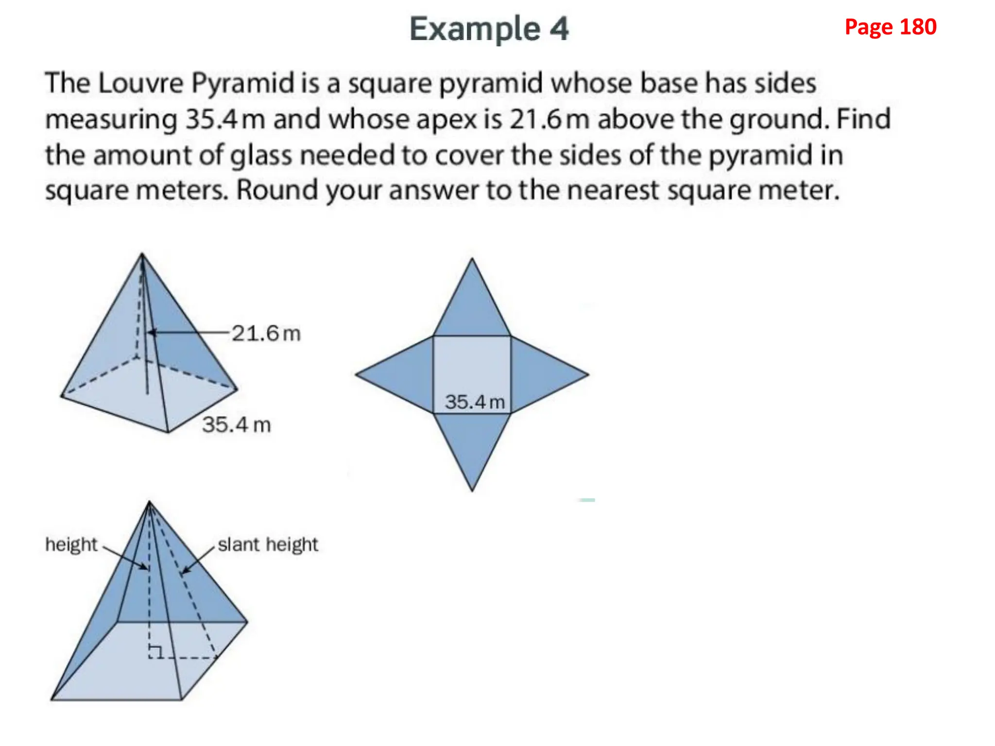 Surface area of a Pyramid.pdf pyramids . | PPT