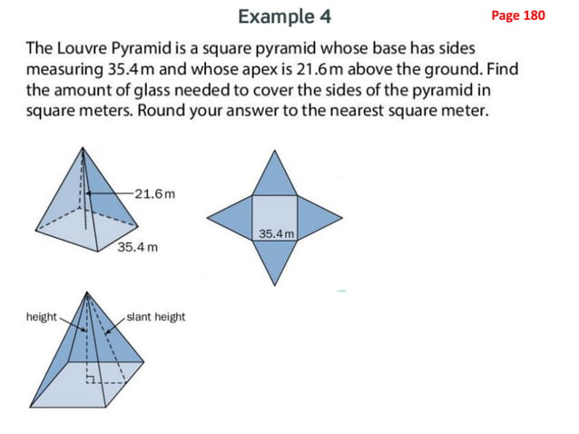 Surface area of a Pyramid.pdf pyramids . | PPT