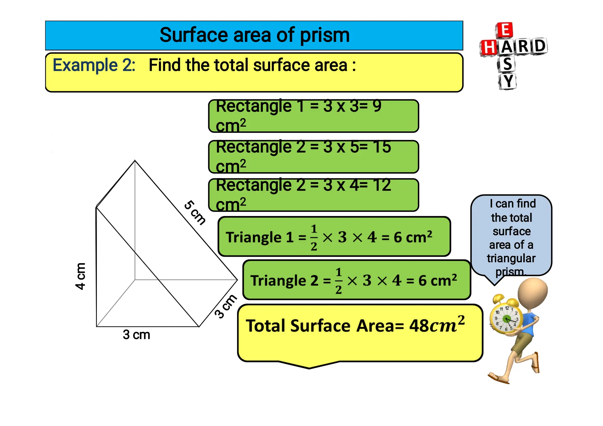 How to find surface area of a prism gcse level | PDF