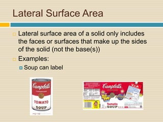Surface Area Of Solids | PPTX