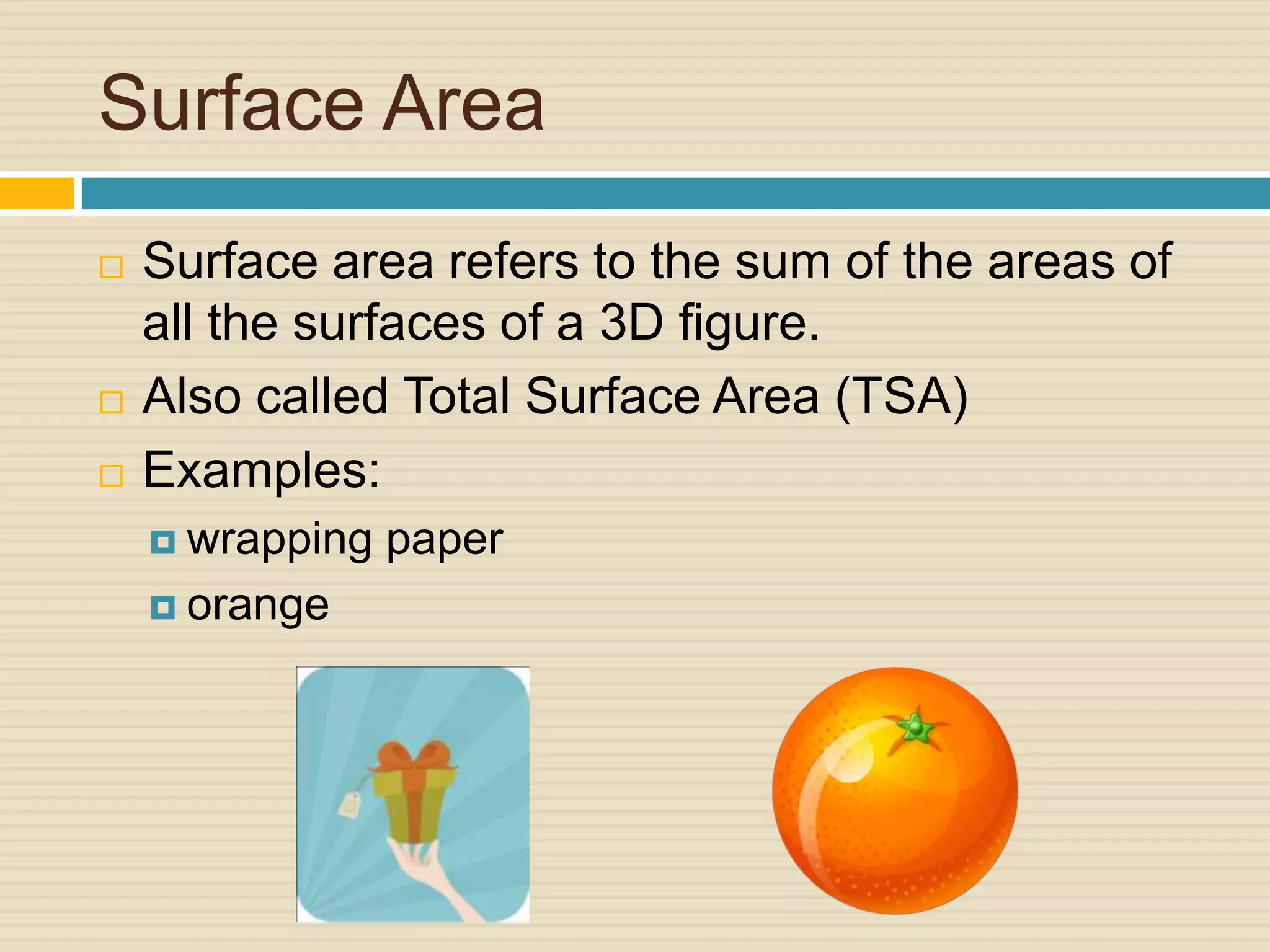 Surface Area Of Solids | PPTX