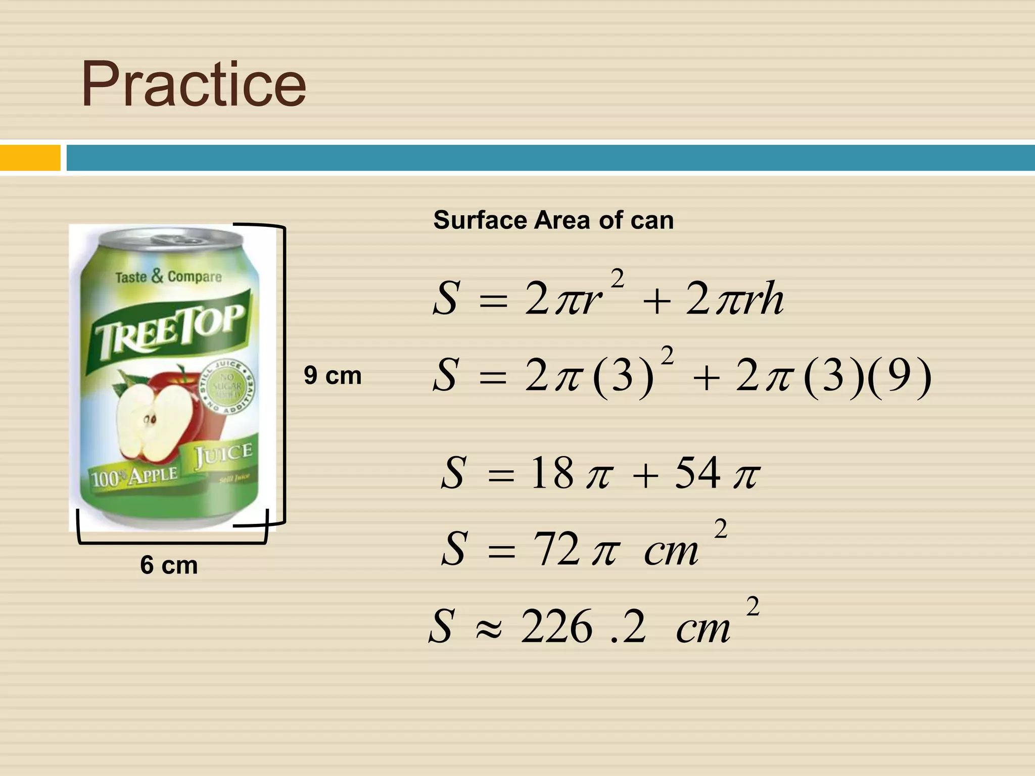 Surface Area Of Solids | PPTX