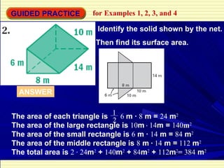 Surface area review and quiz 1 | PPT
