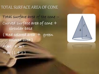 Surface areas and volume | PPT