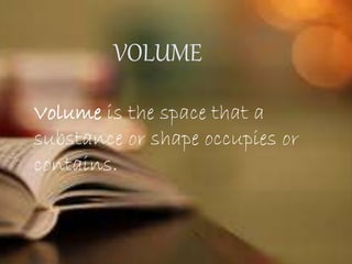 Surface areas and volume | PPTX