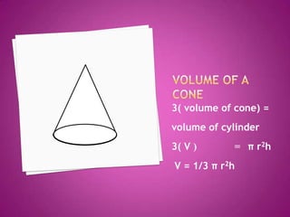 Surface areas and volume | PPTX