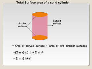 Surface areas and volumes | PPT