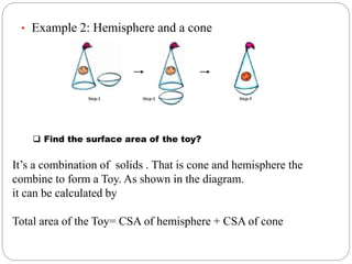 Surface areas and volumes, Chapter-13 | PPTX