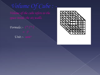 Surface areas and volumes ppt | PPTX