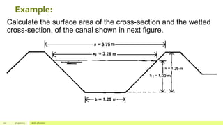 SURFACE AREAS OF CANAL CROSS-SECTIONS AND FARMS.pptx