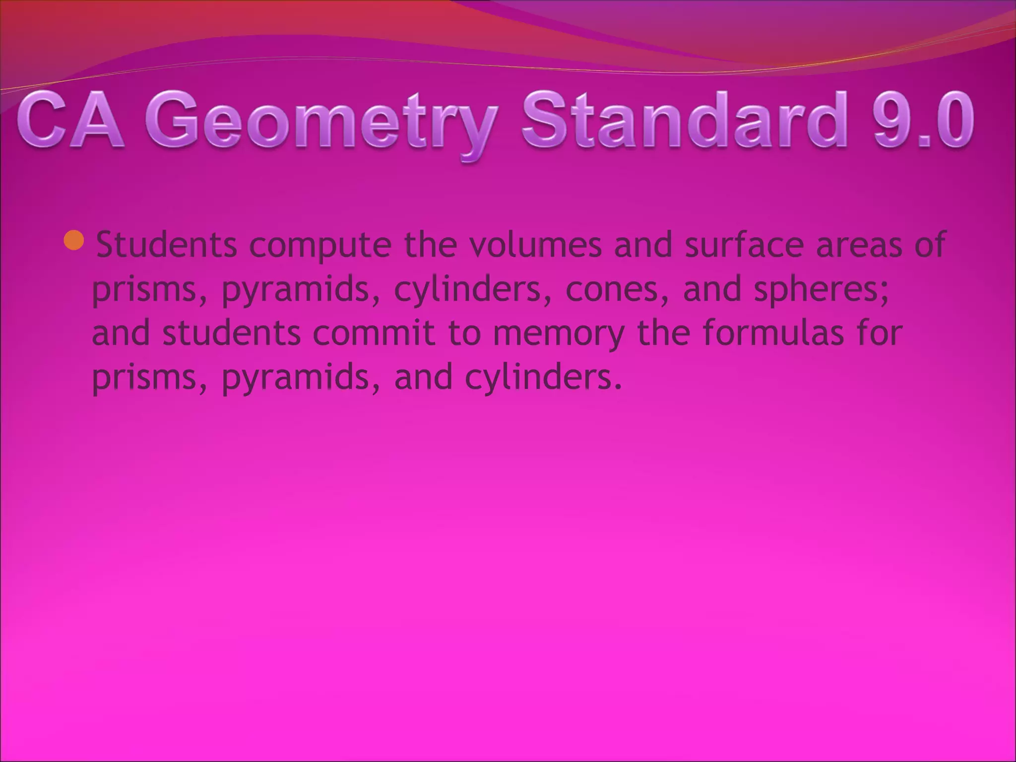Surface areas of prisms and cylinders | PPT