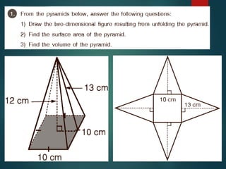 Surface area and volume of solids. Download the power point ...