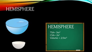 Surface area & volume | PPTX