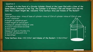 Surface area & volume | PPTX | Physics | Science