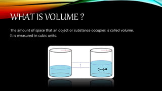 Surface area & volume | PPTX | Physics | Science