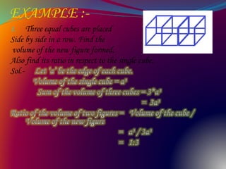 Surface area & volumes | PPT