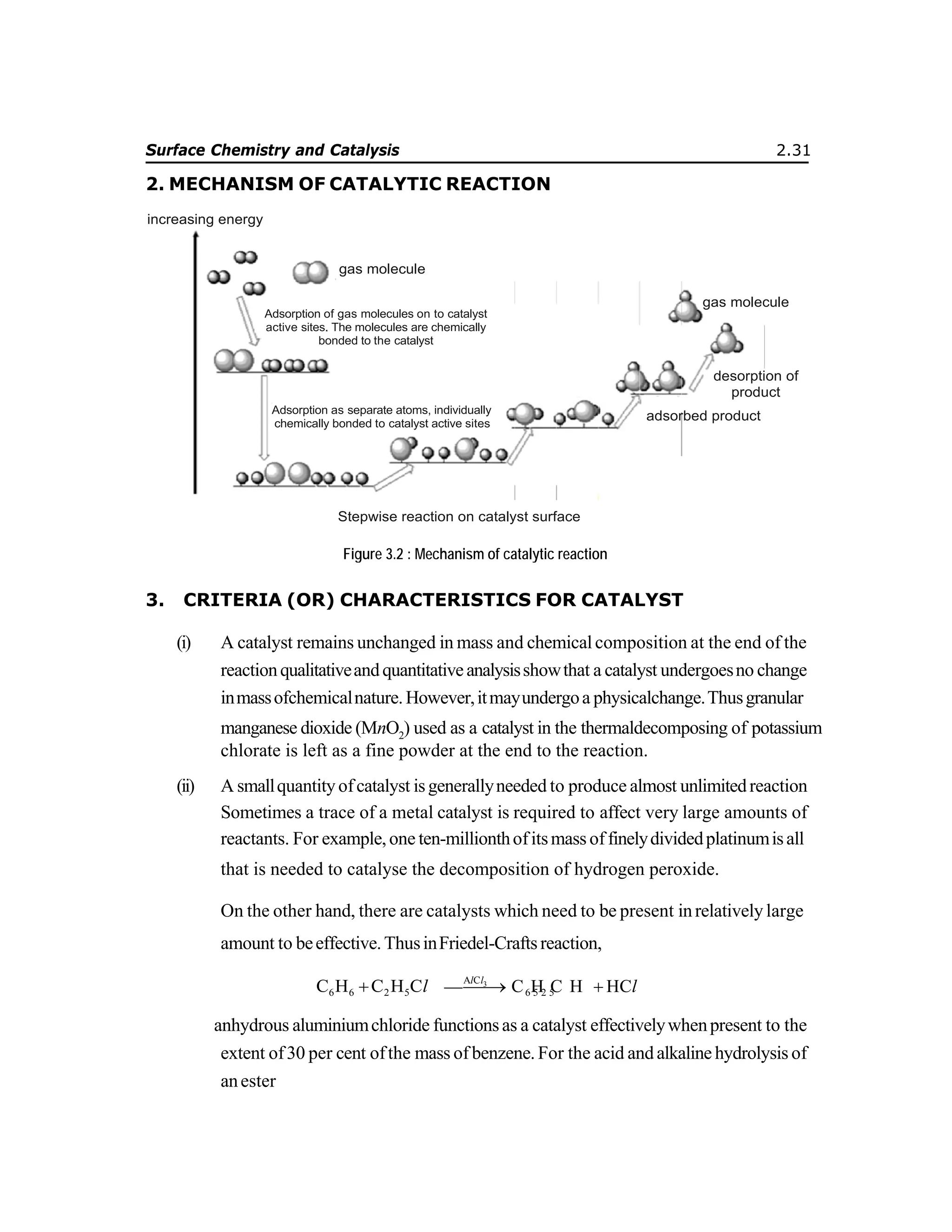 Surface chemistry& catalysis | PDF