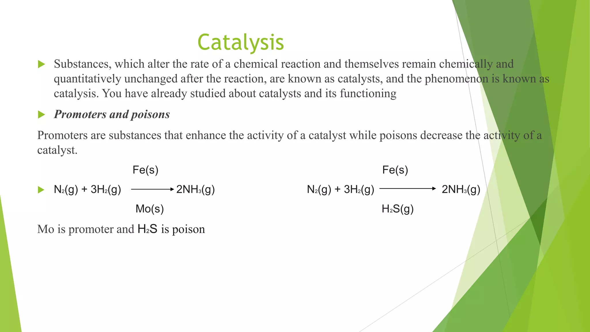 Surface chemistry, class xii | PPTX