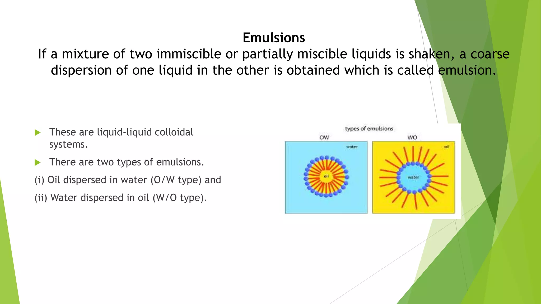Surface chemistry, class xii | PPTX