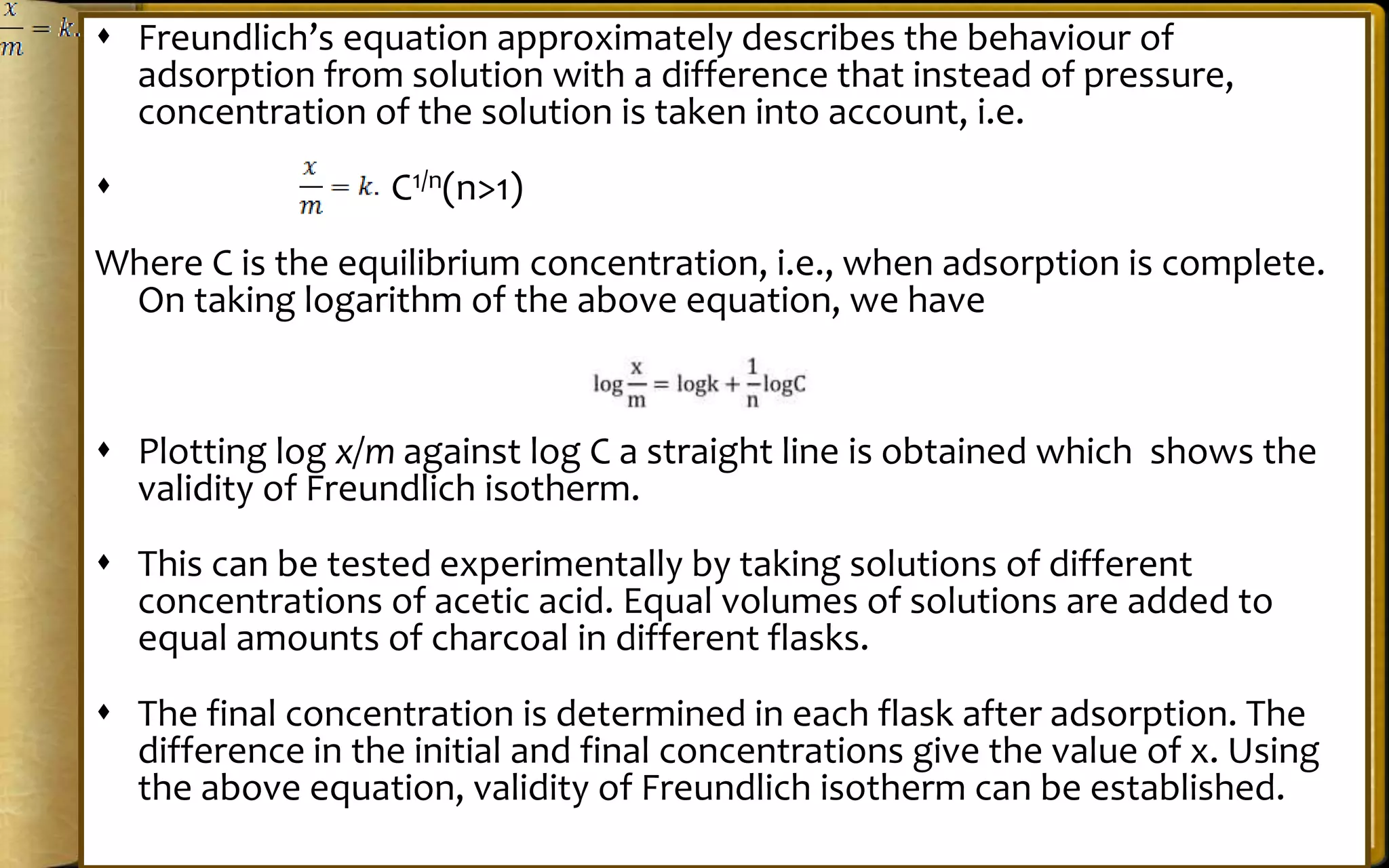 Surfacechemistryppt | PPTX